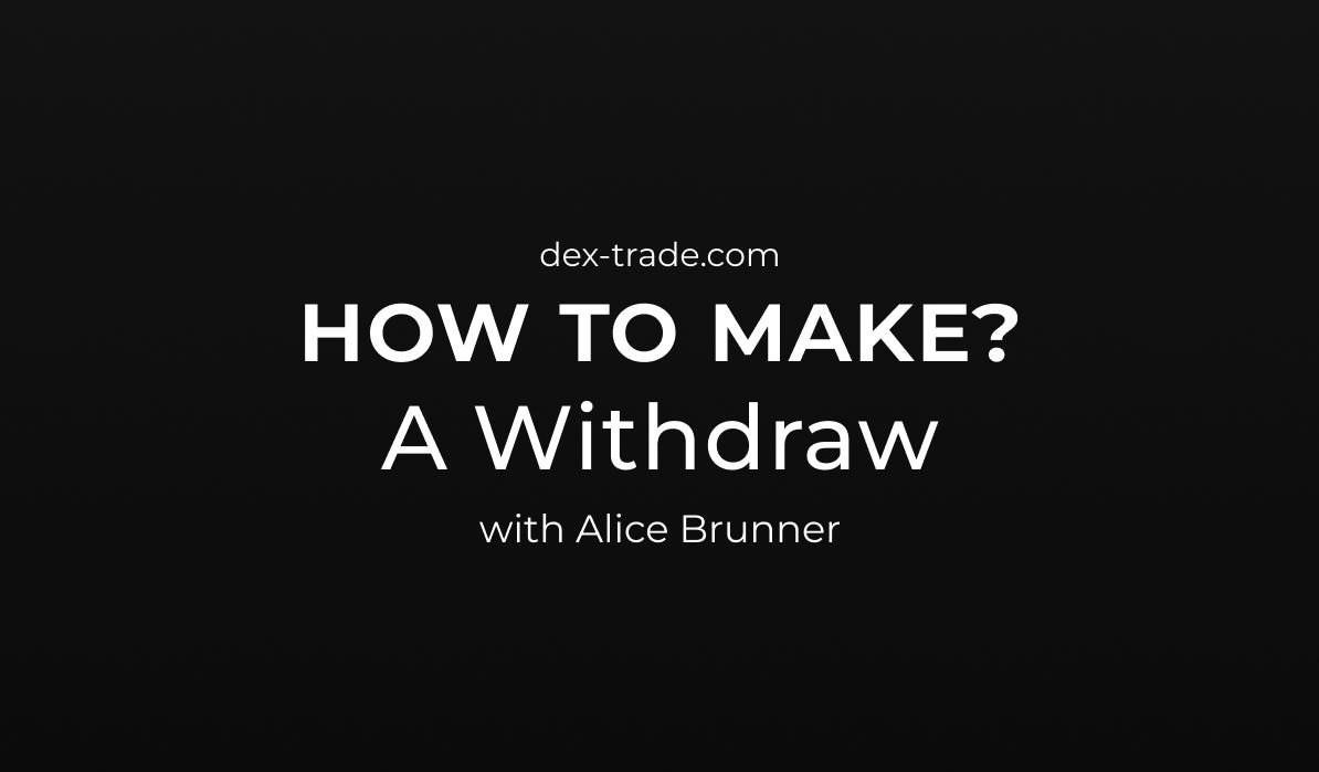 Depositing Cryptocurrency on Dextrade: What You Need to Know | by Dex ...