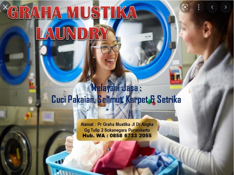 JASA LAUNDRY ANTAR JEMPUT DI KRANJI PURWOKERTO WA.085867332055 | by ...