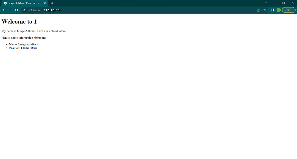 Setup Nginx as reverse proxy on EC2 instance | by Imageadhikari | Medium