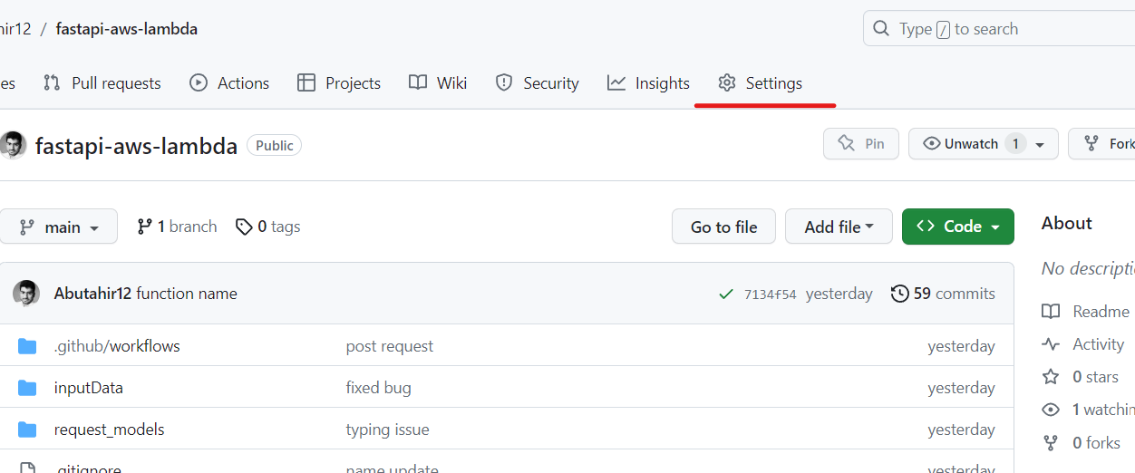 AWS Lambda + FastAPI (Serverless Deployment): Complete CI/CD Pipeline Using GitHub Actions ...