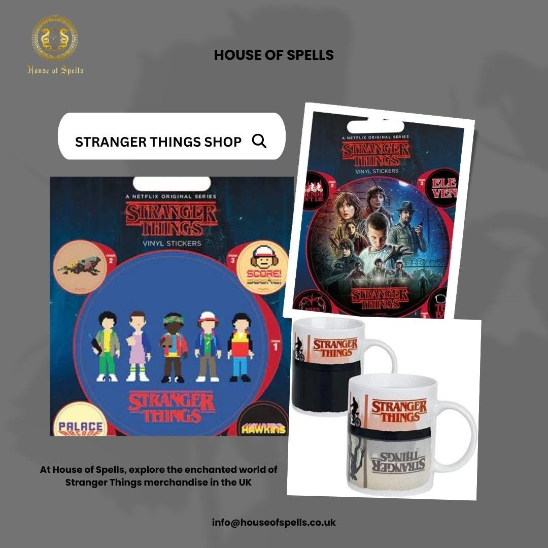 Stranger Things Shop | House of Spells | by Houseofspells | Jul, 2023 ...
