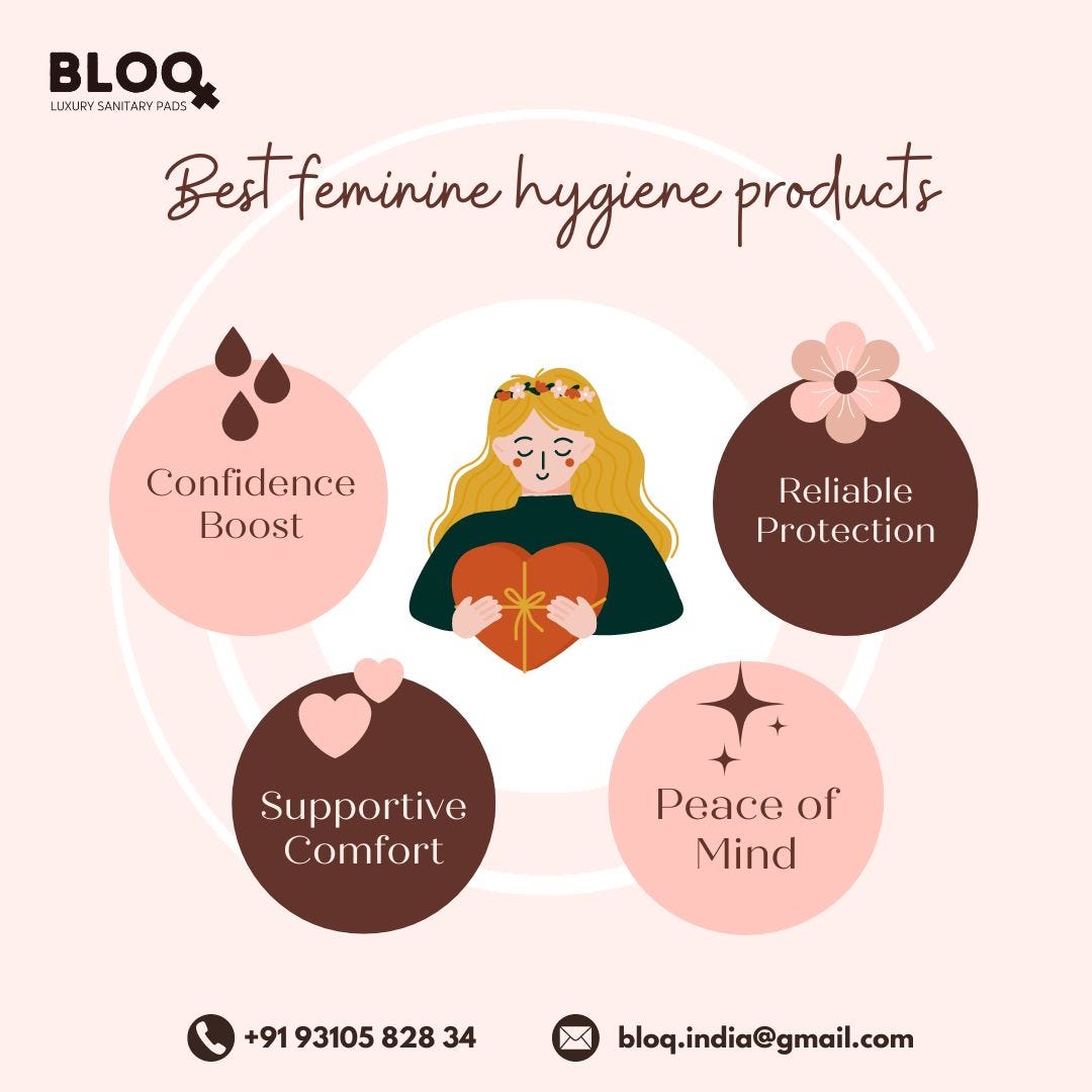 Best feminine hygiene products | Bloq Care - Bloq Care - Medium