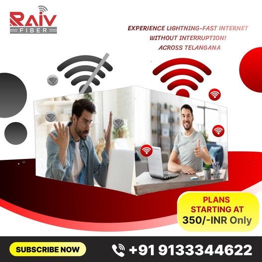 ELEVATE YOUR ONLINE EXPERIENCE WITH RAIV FIBER | HIGH-SPEED INTERNET ...