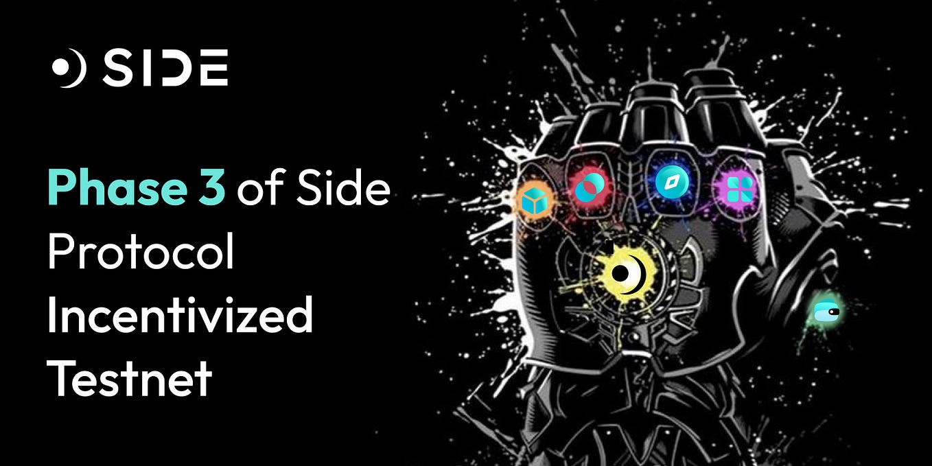 Announcing the $SIDE Tokenomics. Note: Due to strategic changes, the… | by Side Protocol | Medium