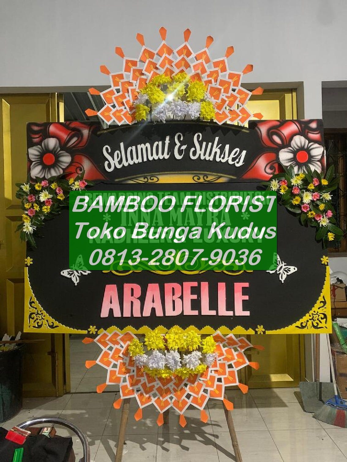Amanah! 0813–2807–9036 Papan Karangan Bunga Kaliwungu Kudus, Bamboo ...