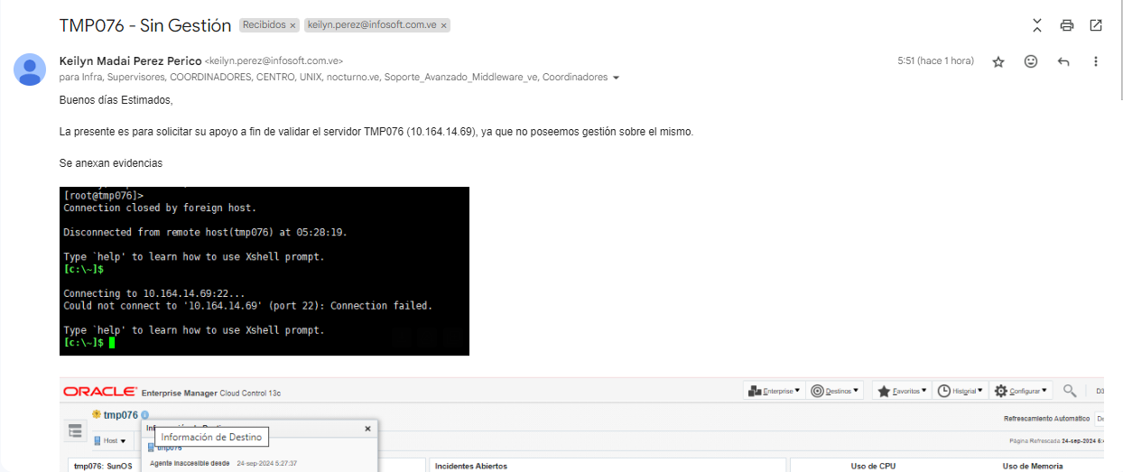 Bitácora T3 para T1. Mantener monitoreo de la gráfica de… | by Perezpericokeilynmadai | Oct ...
