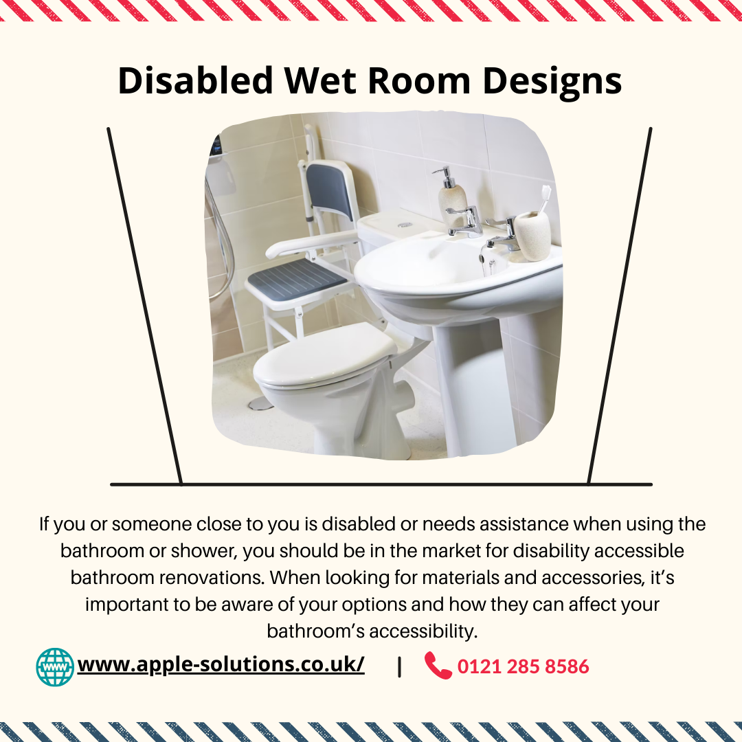 Wet Room For Disabled Usage - Apple Solutions Ltd - Medium