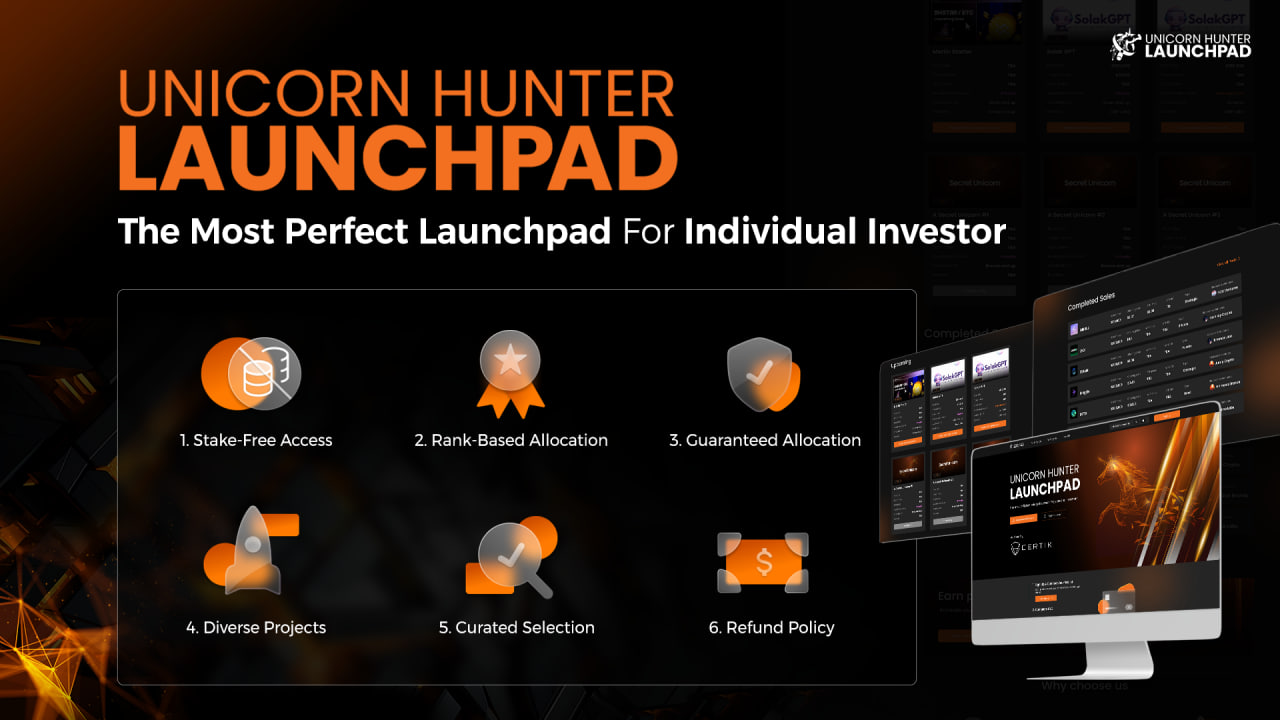 🦄 Introducing Unicorn Hunter Launchpad: Revoluting The New Era of IDO | by Unicorn Hunter Pad ...