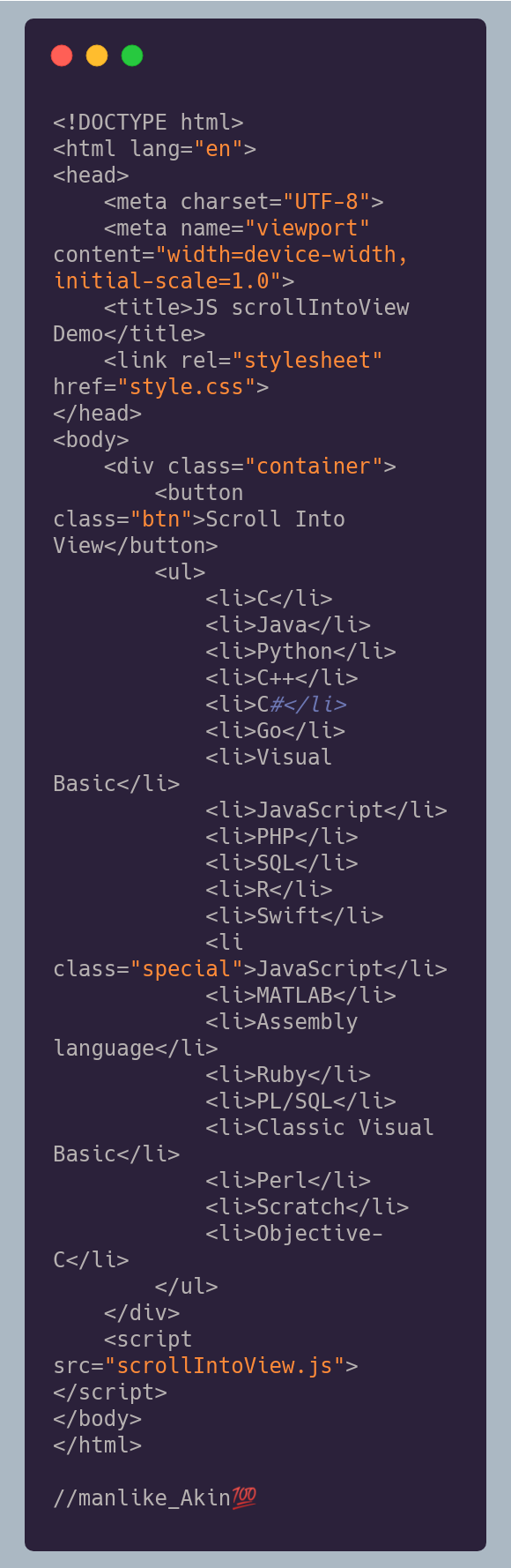 Manlikeakin’s JavaScript Challenge, Day 68: JS HTML DOM (a brief intro). | by FABIYI AKINTUNDE ...