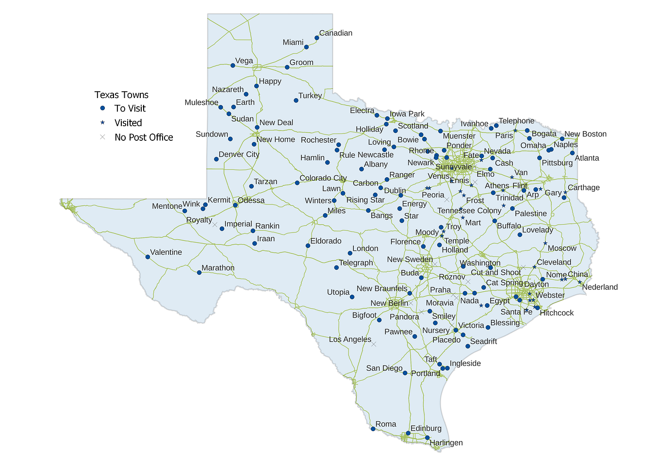 Nada, Texas - Bill P - Medium