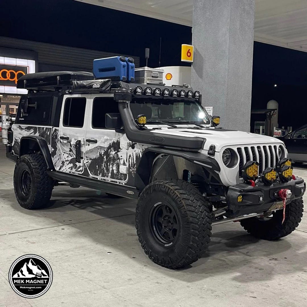 MEK Custom Removable Trail Armor Collection - MEK Magnet - Medium