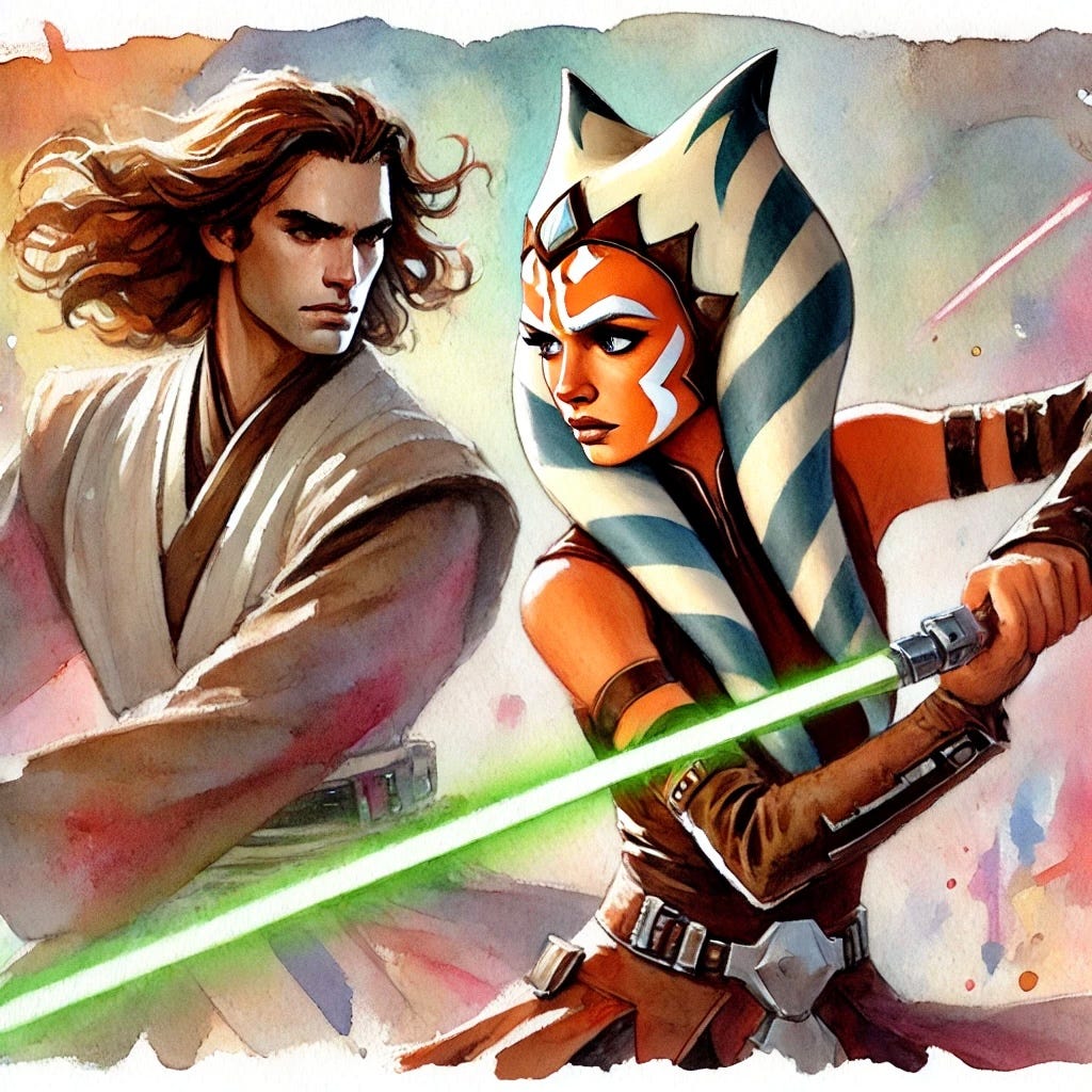 Humans (Ahsoka) — a short story. I did not expect him to bounce off the ...