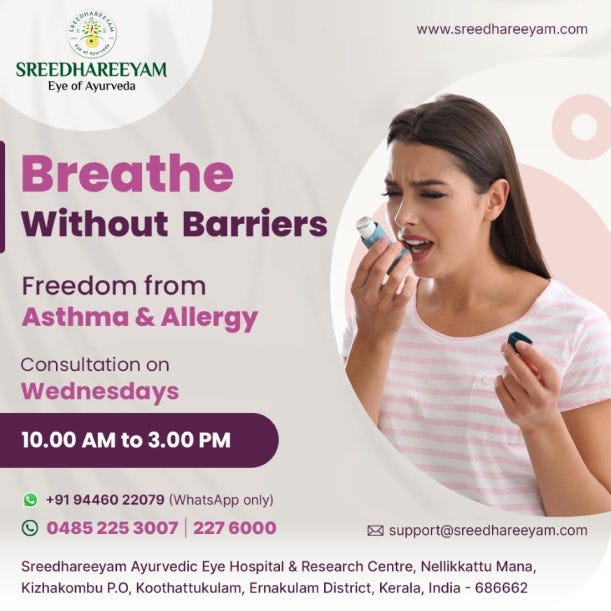 Sreedhareeyam Ayurveda Eye Hospital | by Sreedhareeyam | Mar, 2024 | Medium