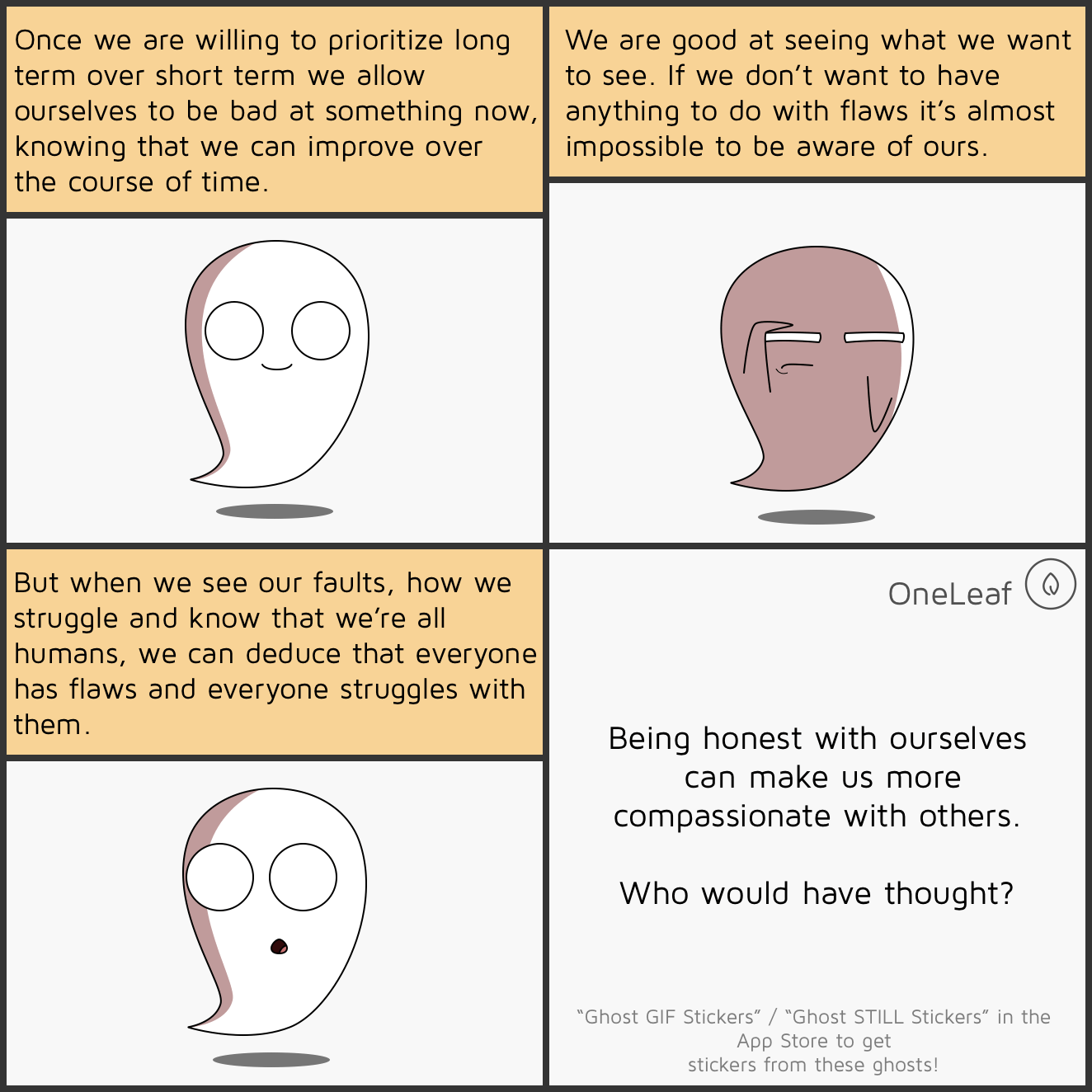 Ghost Comics: Taking breaks. Thought for this comic is here! | by ...