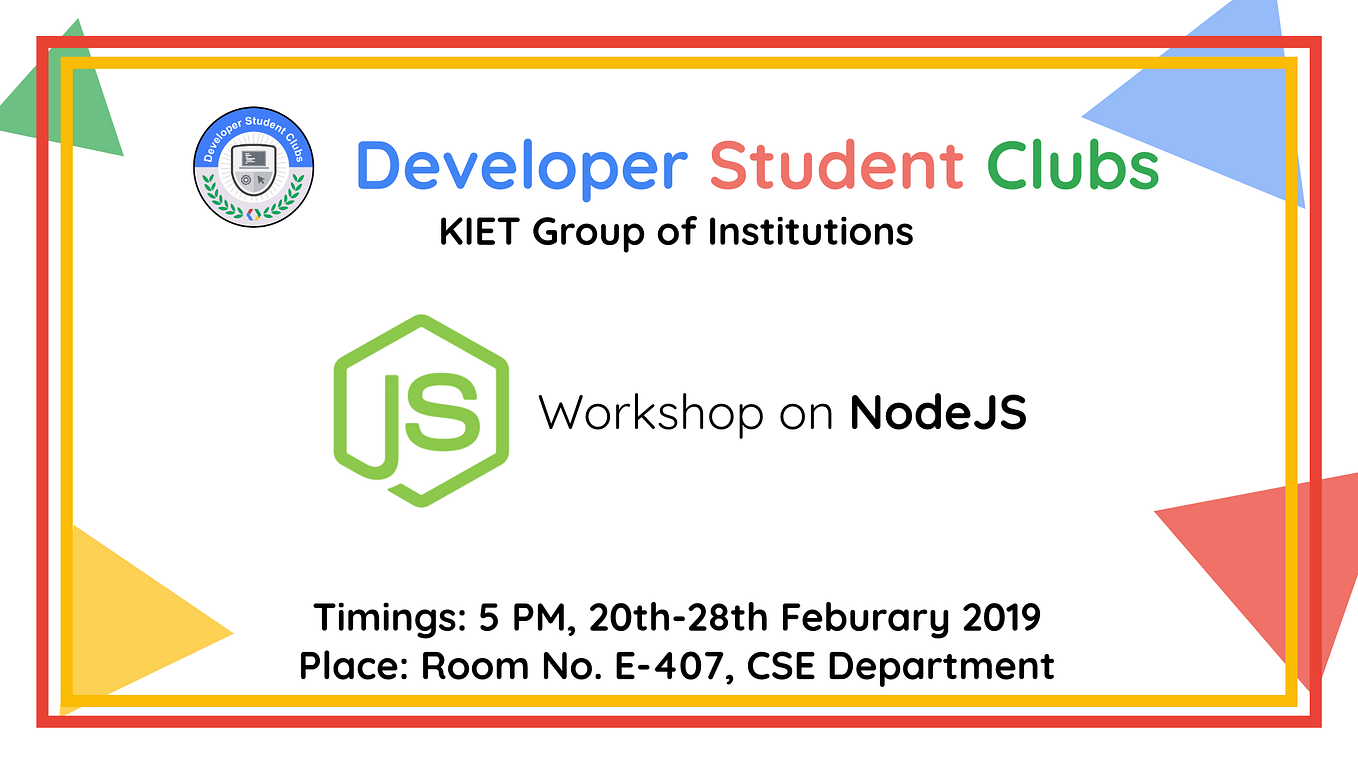 Developer Student Clubs KIET Recruitment 2020 | by Google Developer Student Club KIET | DSC KIET ...