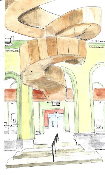 Urban Sketching | Toronto Vibes #7 - Deb's Doodles - Medium