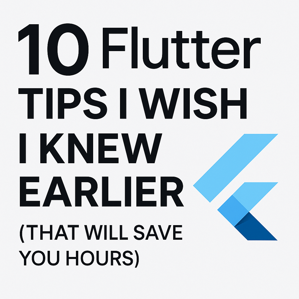 These Flutter Tricks Made Me 10x Faster 👀(No Cap) | by Iqra Ilyas | Jun, 2025 | Medium