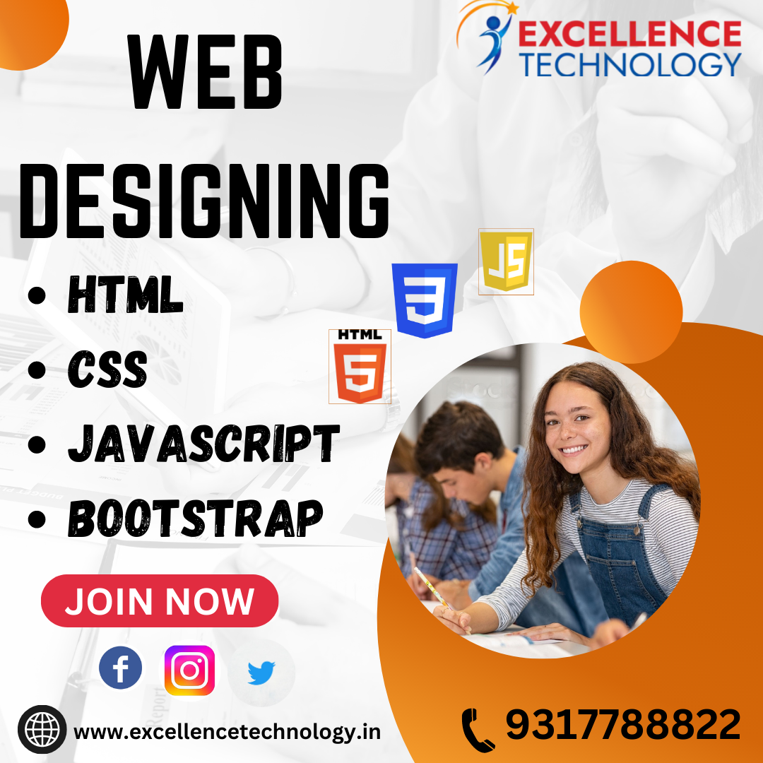 Web Designing Training Course in Chandigarh - Excellence Technology - Medium