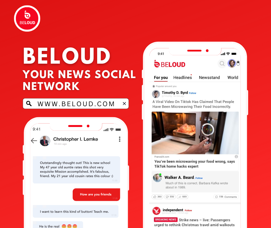 Join the Beloud Movement: A Revolutionary News Social Network App | by ...