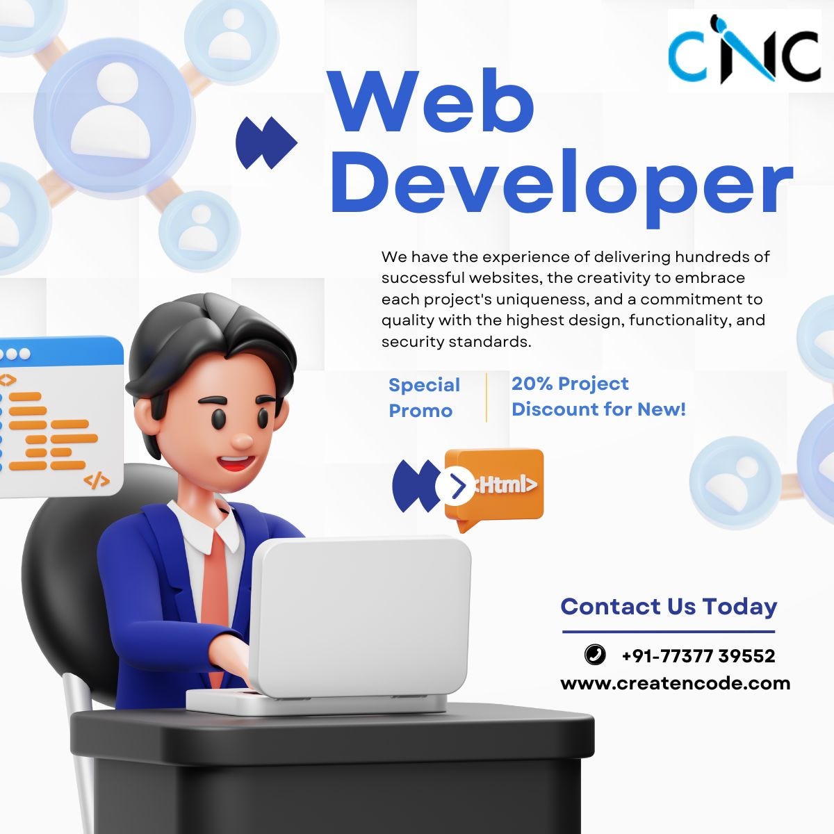 Best Web Design Company in Indore | by Createncodewebtechnologies | Jul, 2024 | Medium