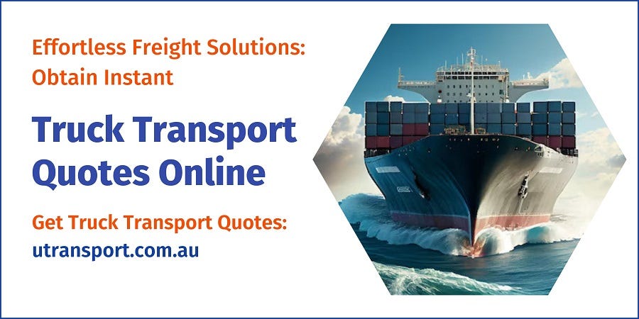 Get Truck Transport Quotes - Utransport - Medium