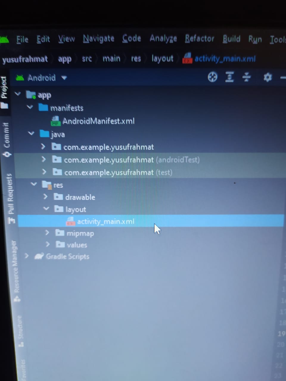 Update tampilan Layout android studio 3. untuk menampilkan gampar kita download gambar dulu di ...