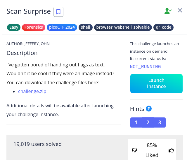 Picoctf (2024) Forensics - NJredheart - Medium