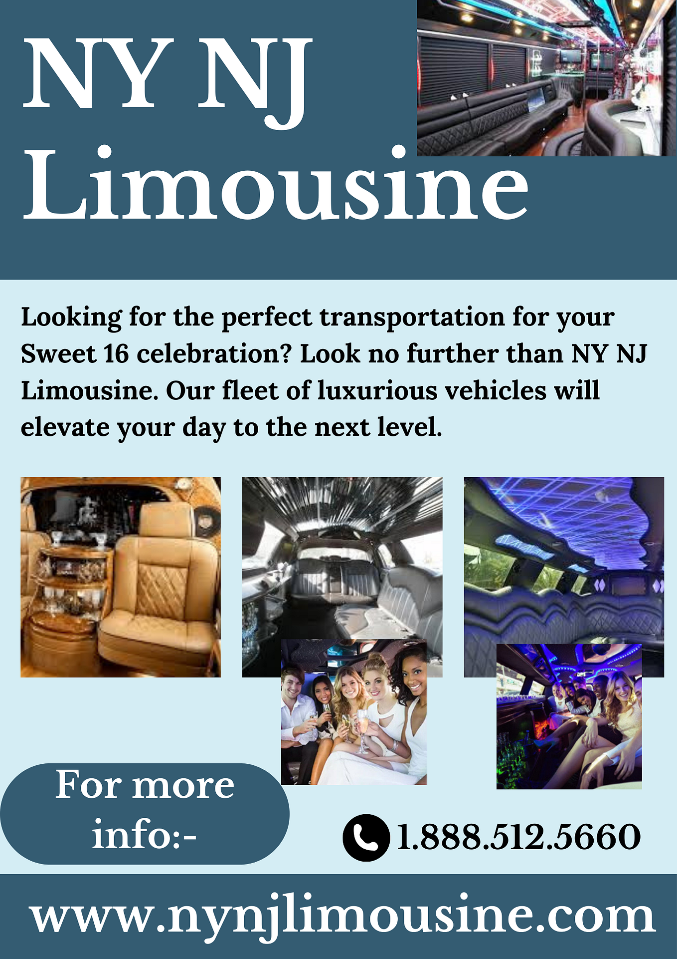 Experience the Best Limo Ride with our Party Limousine Rentals - NY NJ ...