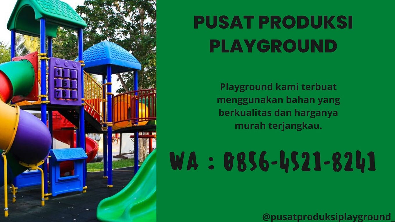 PRODUKSI ! WA : 0856–4521–8241 (ISAT), Pusat Jungkat Jungkit Playground Besi Depok | by ...