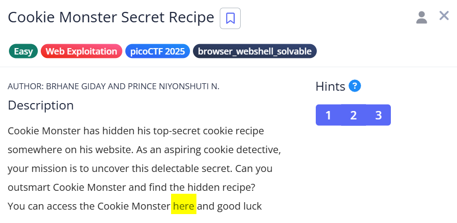 picoCTF Web Exploitation: Scavenger Hunt | by Kamal S | Medium