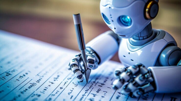 10 AI-Generated Writing Prompts About Artificial Intelligence | by Dr ...