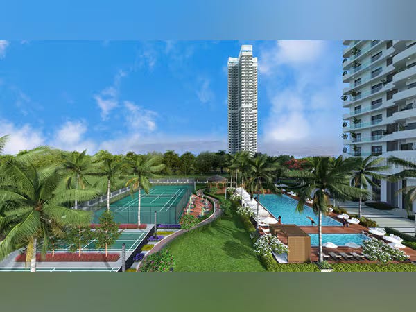 The scenery of Central Park Bignonia Towers Sector 32 Sohna | by ...