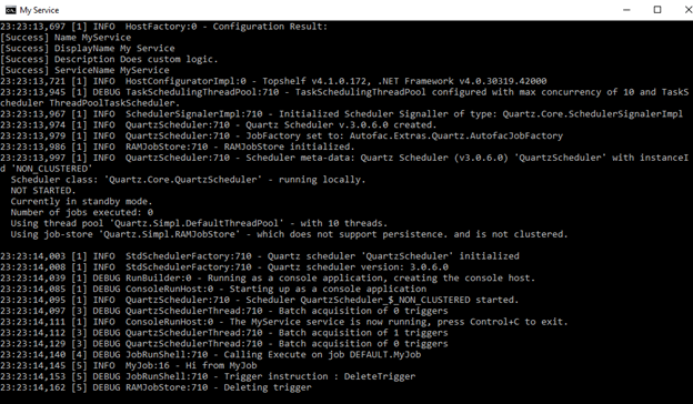 How to: Create a Windows Service with Topshelf — Part 1 | by Marko Milojevic | Medium