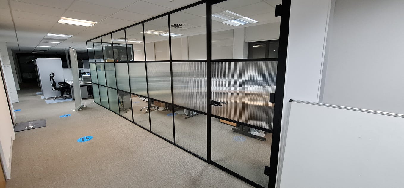 Frameless Glass Doors Glass Partition | by Glass Partitions In ...
