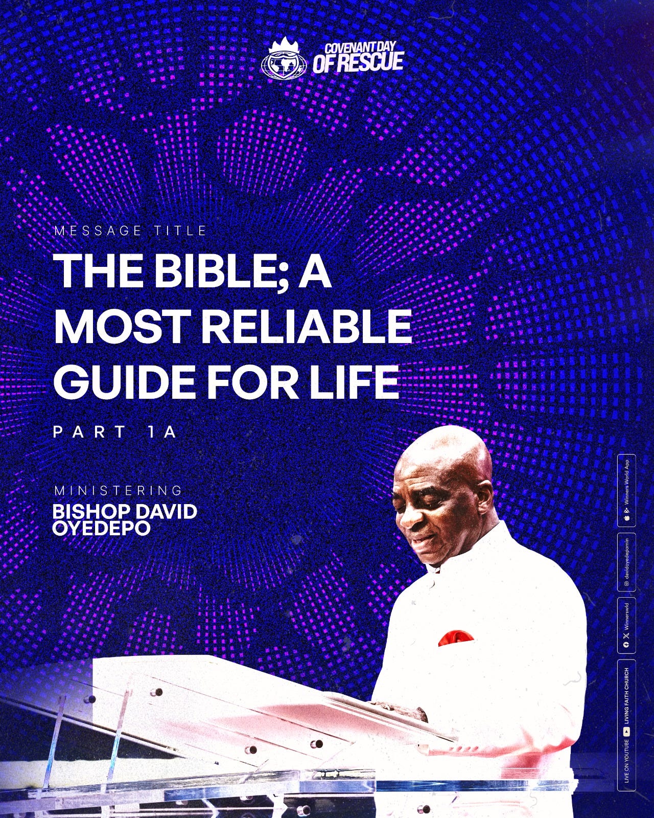 The Bible: A Most Reliable Guide for Life (Pt. 3)—Bishop David Oyedepo ...