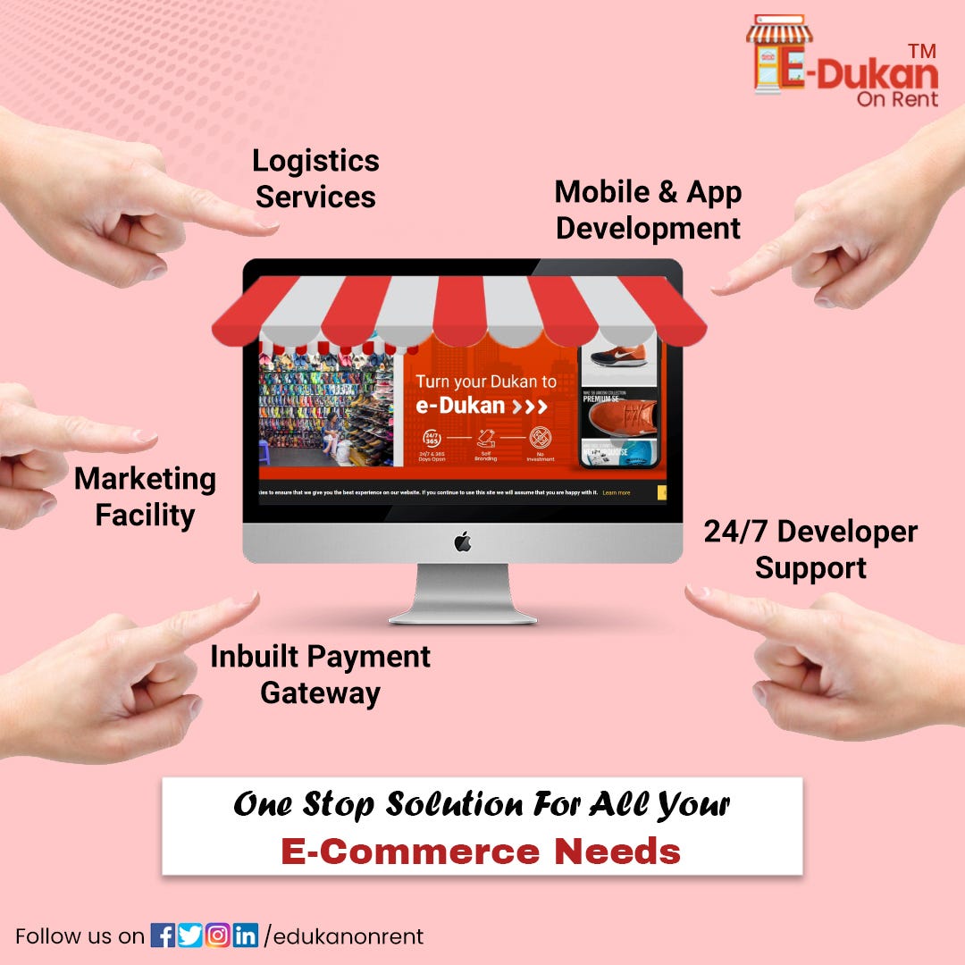 Make your Dukan online with Edukanonrent only in simple steps | by E ...