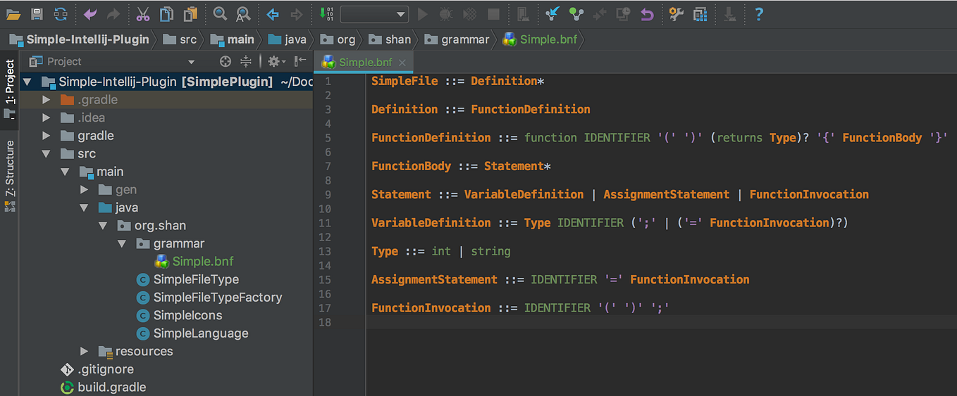 Custom language plugin development for Intellij IDEA — Part 01 | by Shan Mahanama | Medium