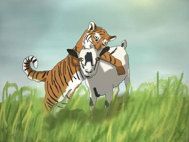 A ELEPHANT AND FOX FRIENDSHIP - Sougata - Medium