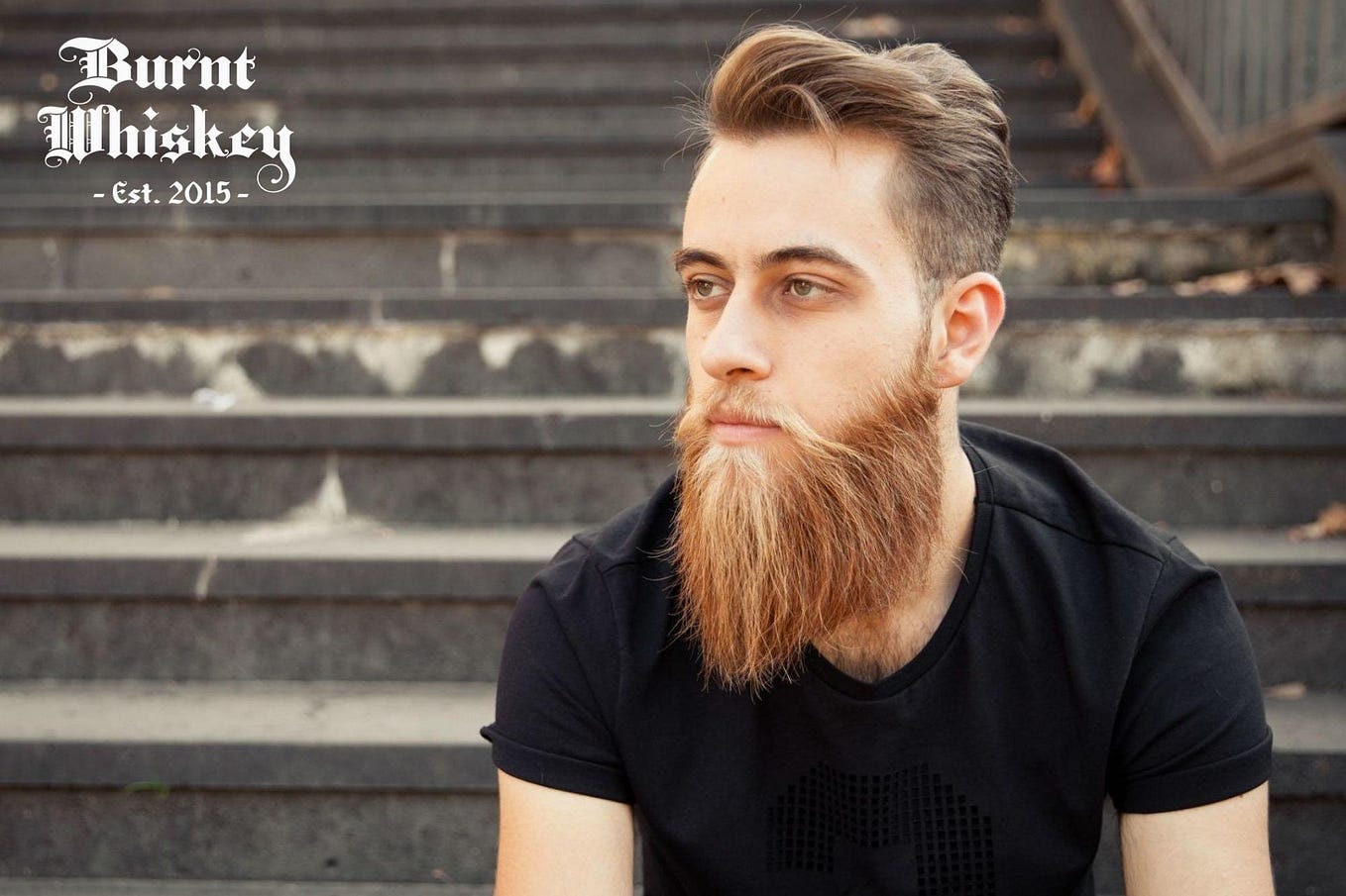Best Beard Growth oil - Burnt Whiskey - Medium