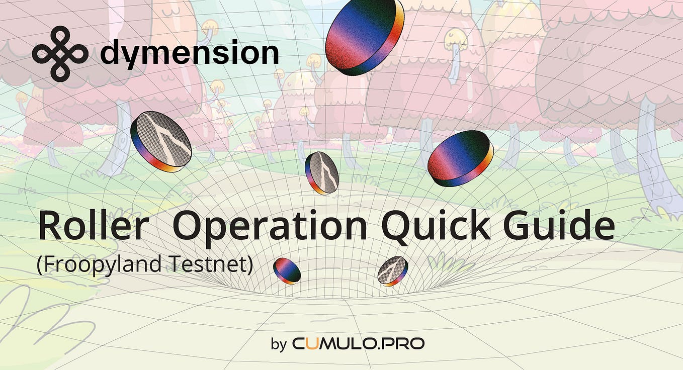 Roller Step-by-Step Installation Guide for Froopyland Testnet | by ...