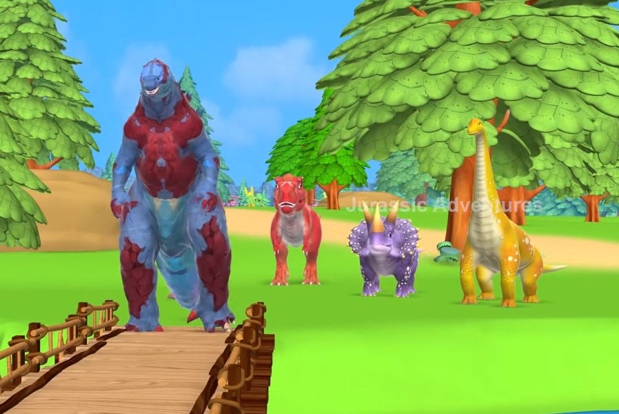 King Kong Vs Godzilla Jurassic Dinosaurs Rescue Mission Jurassic World Adventures