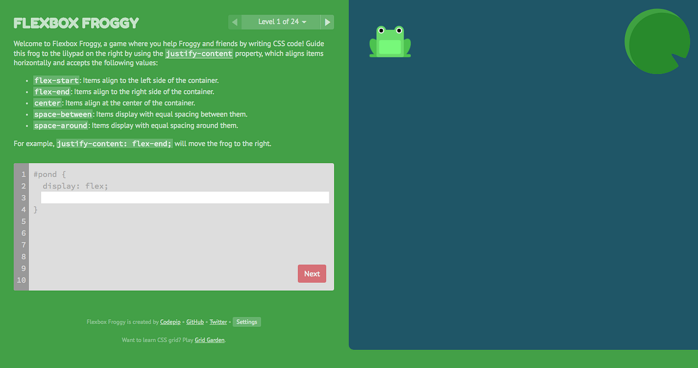 Flexbox Froggy青蛙遊戲全記錄(下). flexbox… | by 王圈圈 | Medium