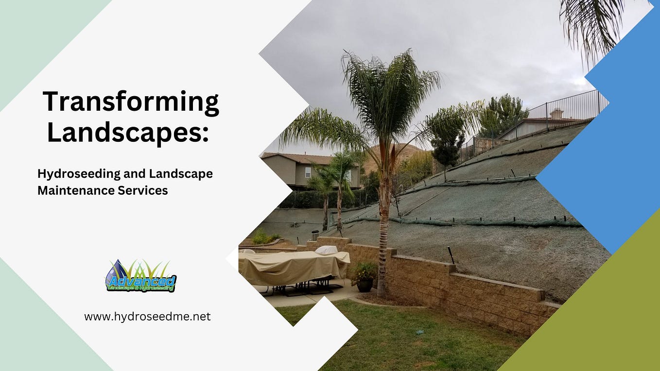 What is Hydroseeding. The majority of people want a lawn that… | by Advanced Landscape and ...