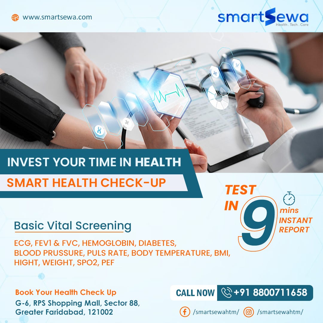 Unlock the Power of Preventive Care with SmartSewa’s Digital Health Profiles and Smart Full Body ...