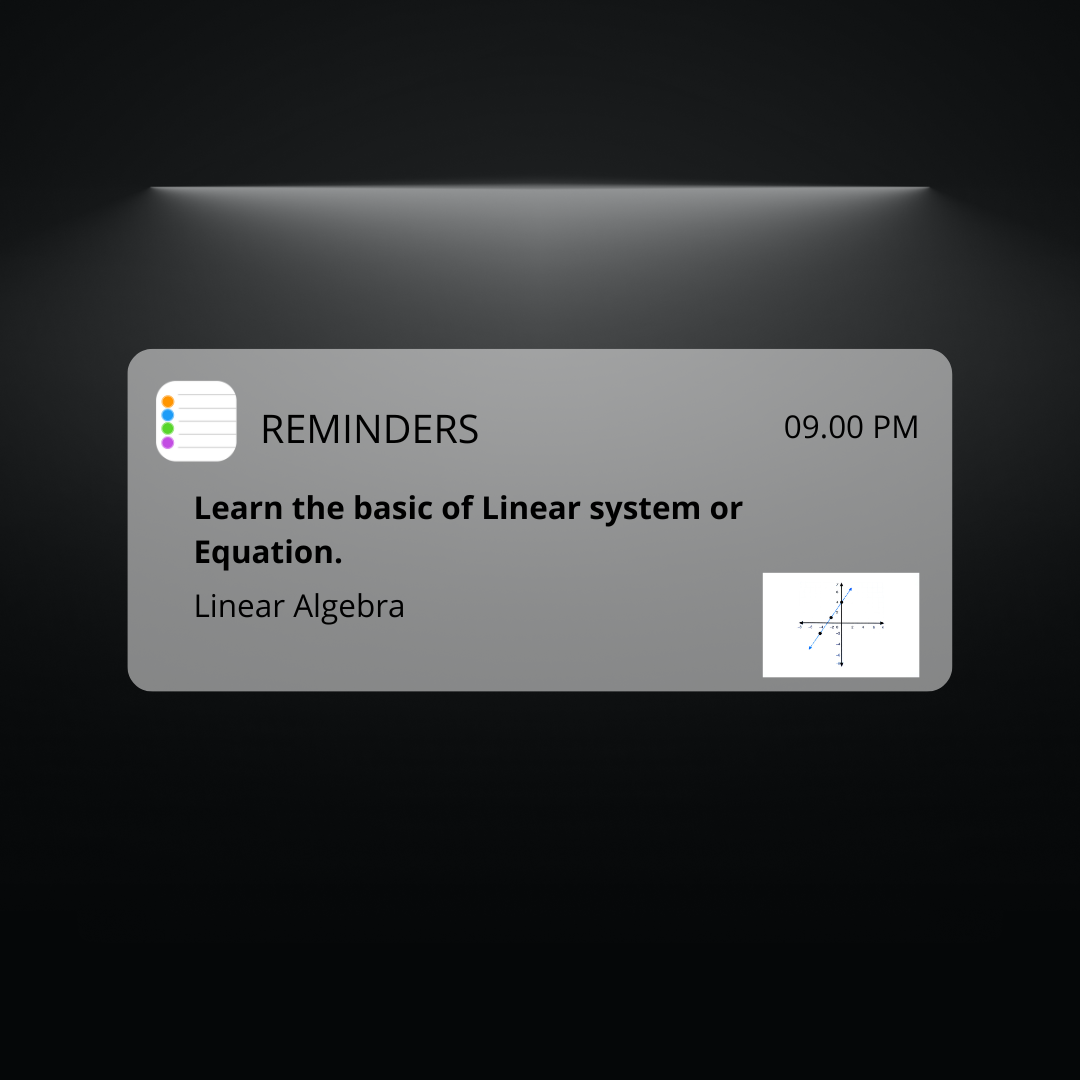 Linear Equations and Systems: Linear System in Two Unknown | by Ahmad Mizan Nur Haq | Data And ...