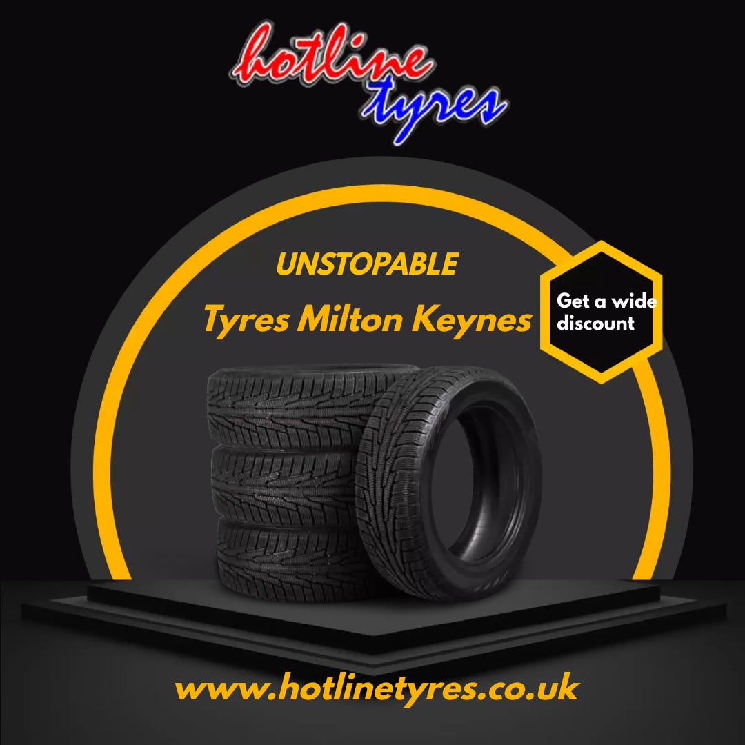 Book your New Car Tyres Milton Keynes - Hotline Tyres - Medium