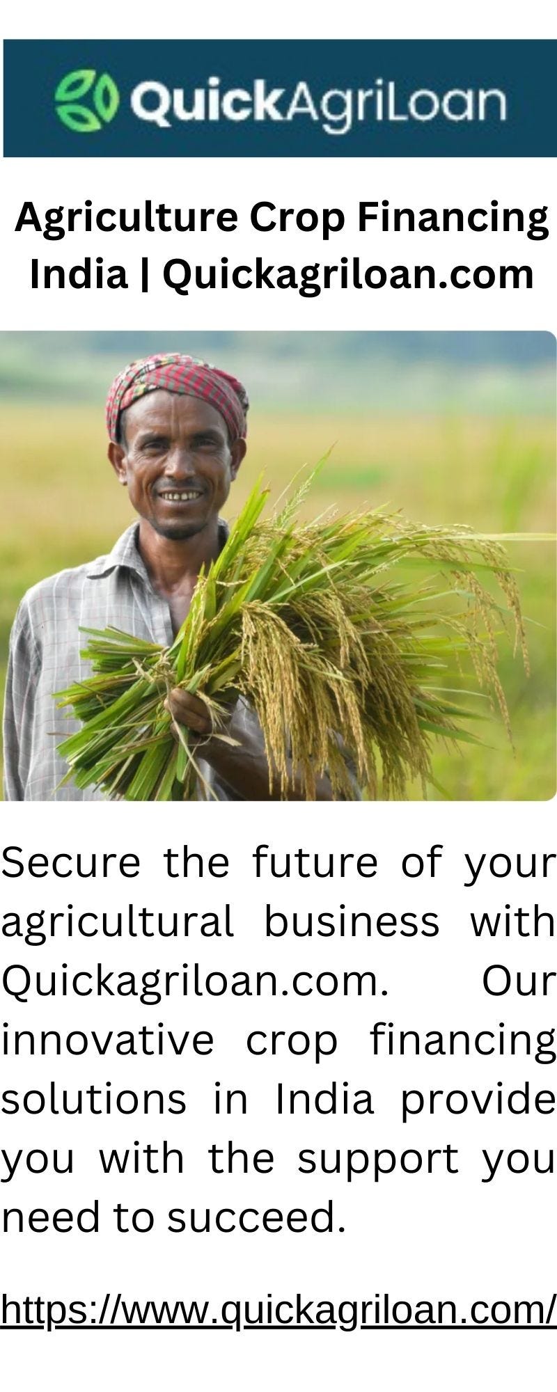 Crop Loan Amount Online | Quickagriloan.com - Quick Agriloan - Medium