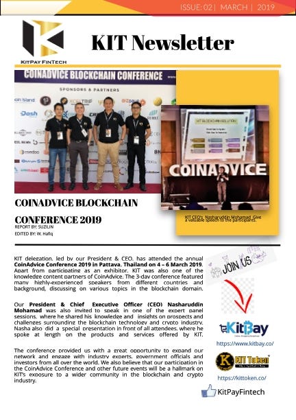 KIT NEWSLETTER — Issue 03 | by Kitpay Fintech | Medium