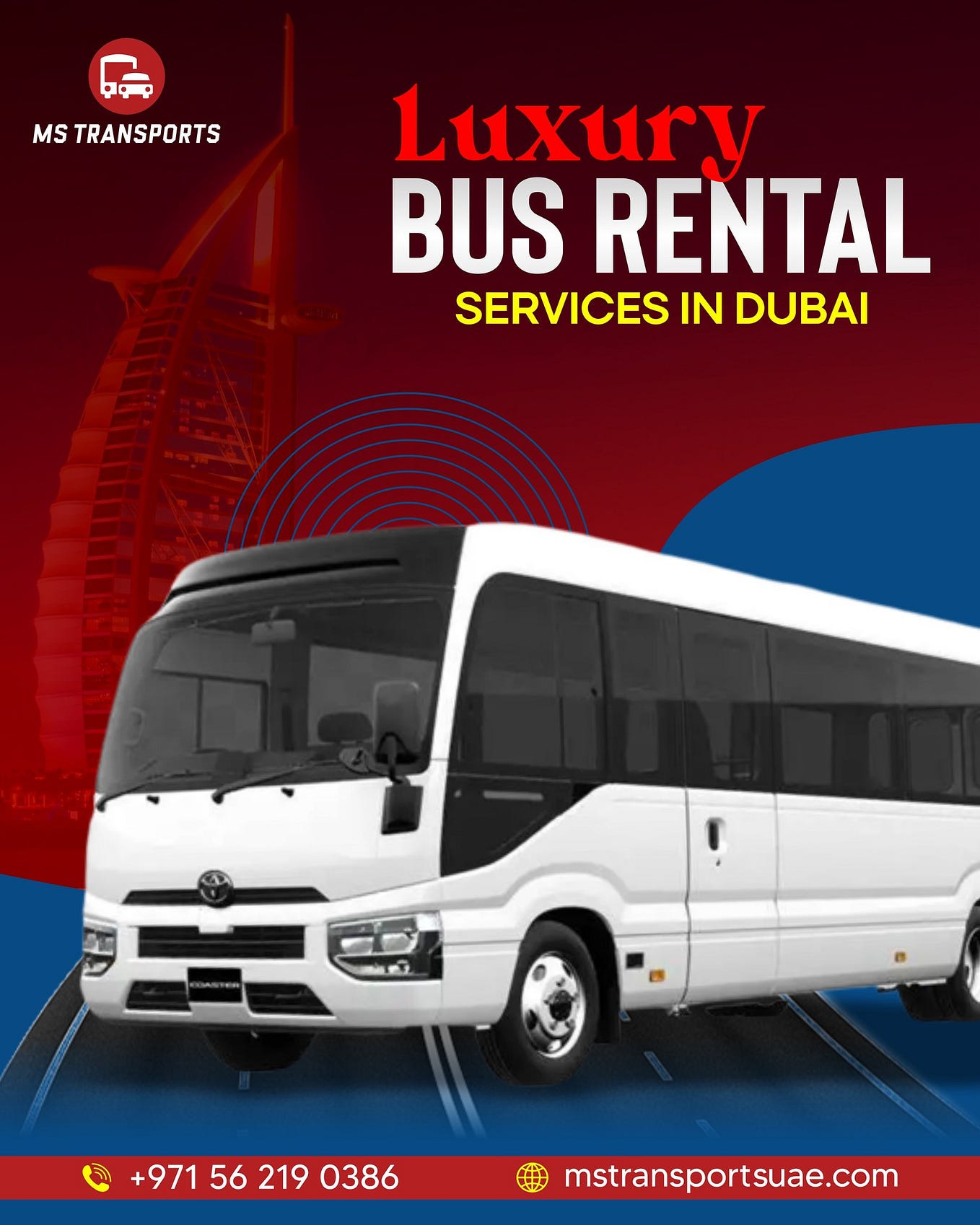 Best Luxury Bus Service Dubai | Transport and Tours | MS Transports ...