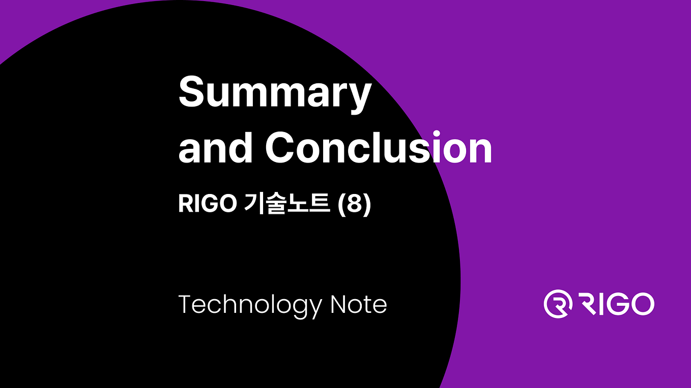 Summary and Conclusion _RIGO Technology Notes(8) | by RIGO | Feb, 2024 ...